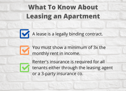 What to Know About Leasing an Apartment and Moving In